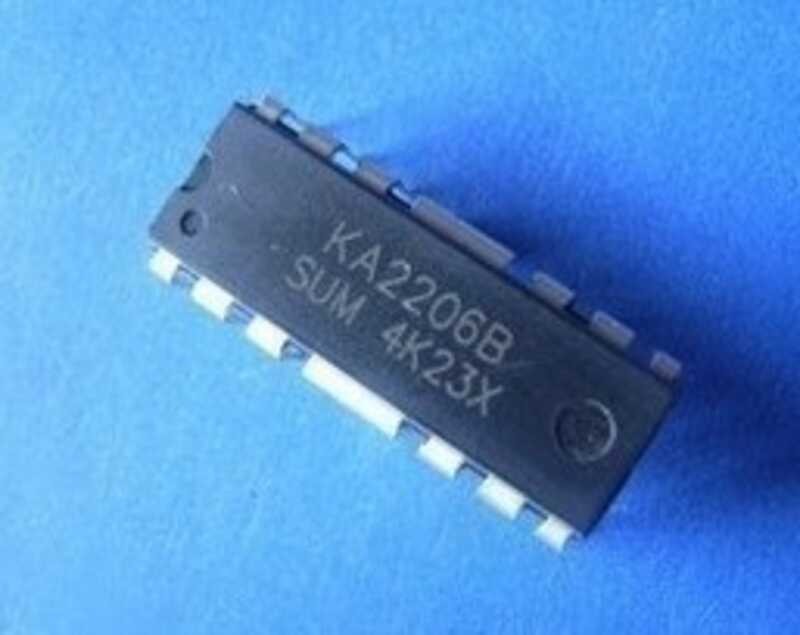 Dual channel audio power amplifier KA2206 DIP plug-in chip with new ...