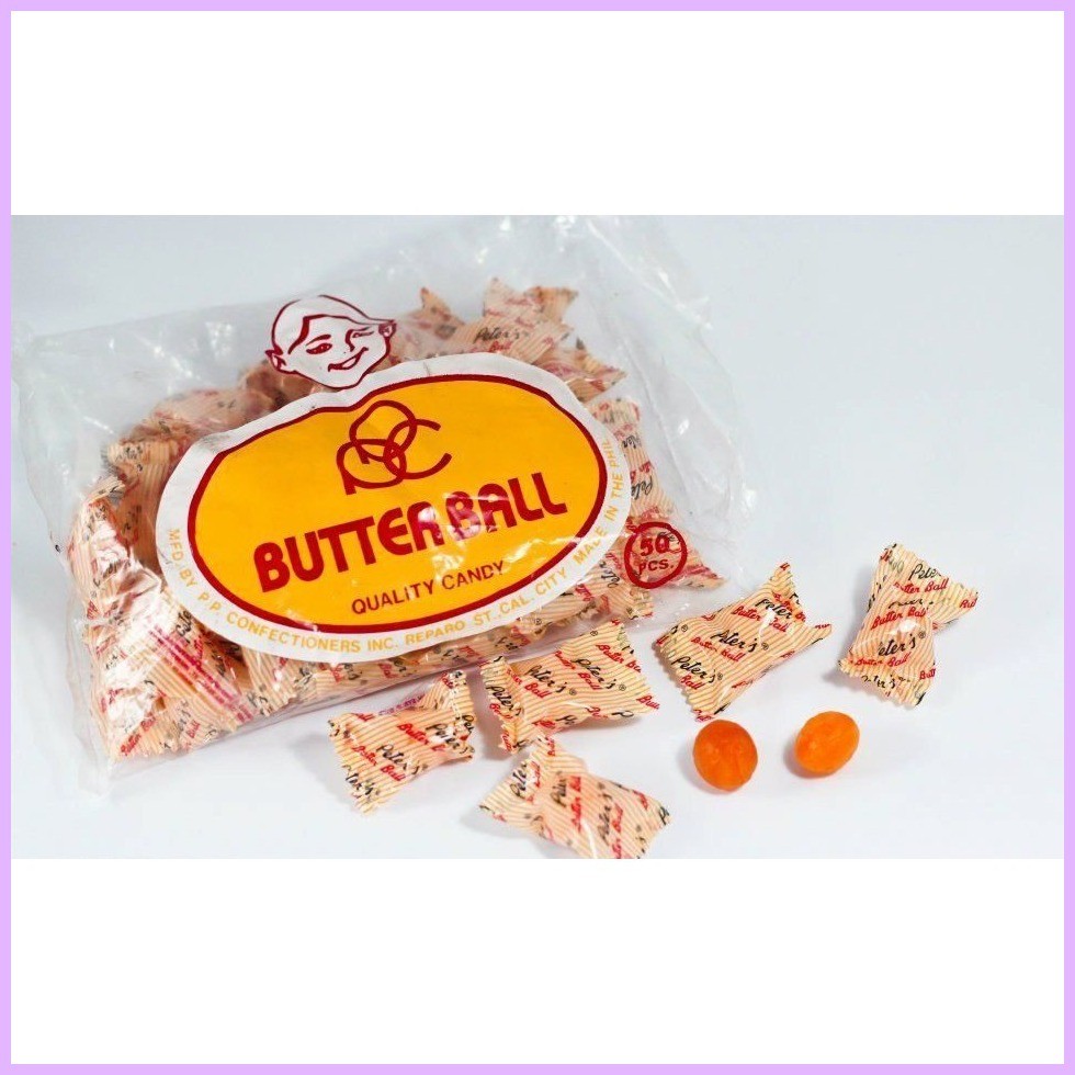 Original Peter's Butterball 50 pcs / pack ( FAVORITE CANDY ) | Shopee ...
