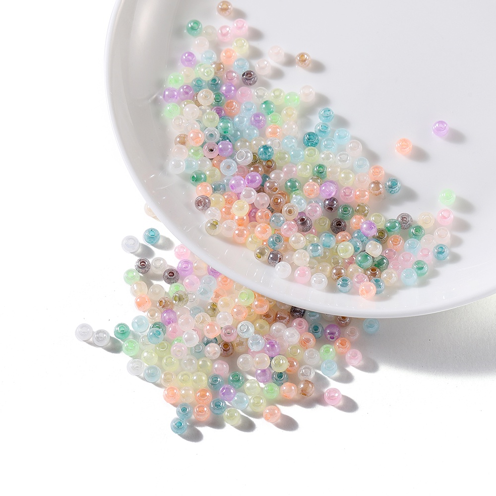 St. kunkka 800pcs 2mm Czech Glass Seed Beads Mini Rice Beads Sand Beads ...