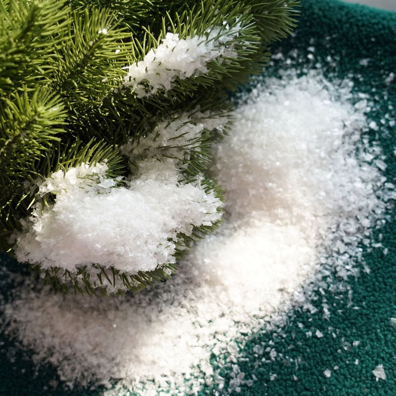 (60g/pack)Artificial Snow Christmas Tree Snow Decoration Window Display ...