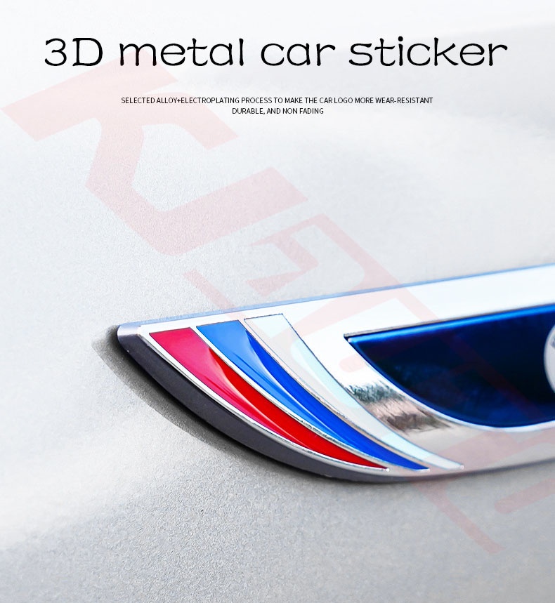 Toyota Avanza Car Door Side Label Fender Metal Sticker Stainless Steel ...