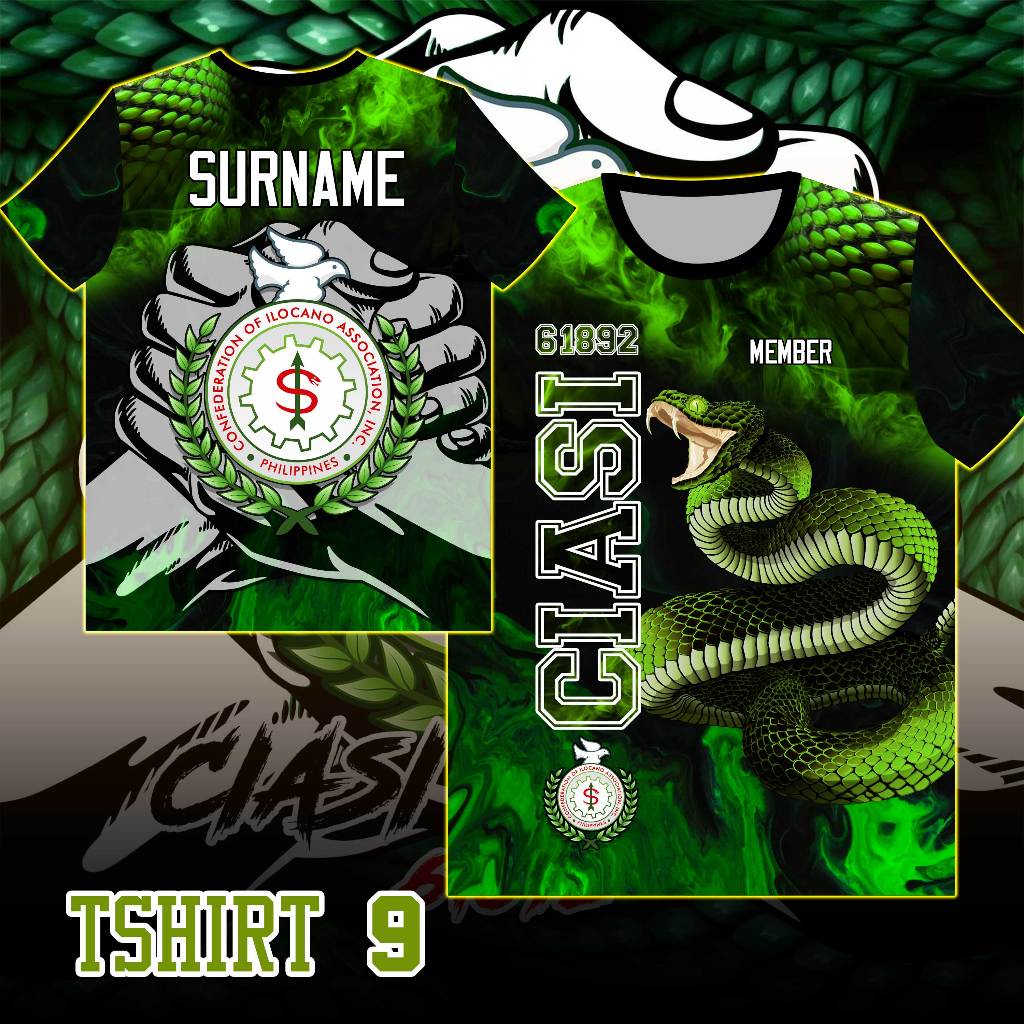 Full Sublimation Ciasi Tshirt Design 9 ' | Shopee Philippines