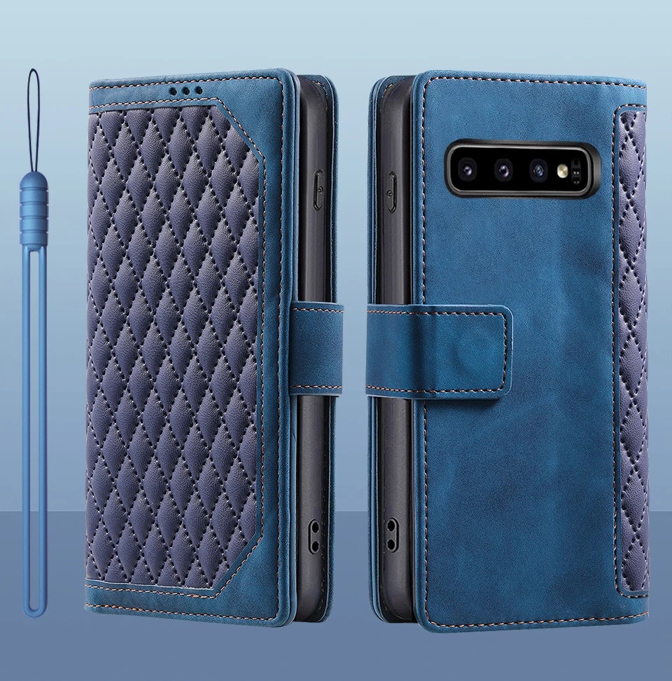 For Samsung Galaxy S10 5G S10E Plus Case book Wallet Flip Leather Phone ...