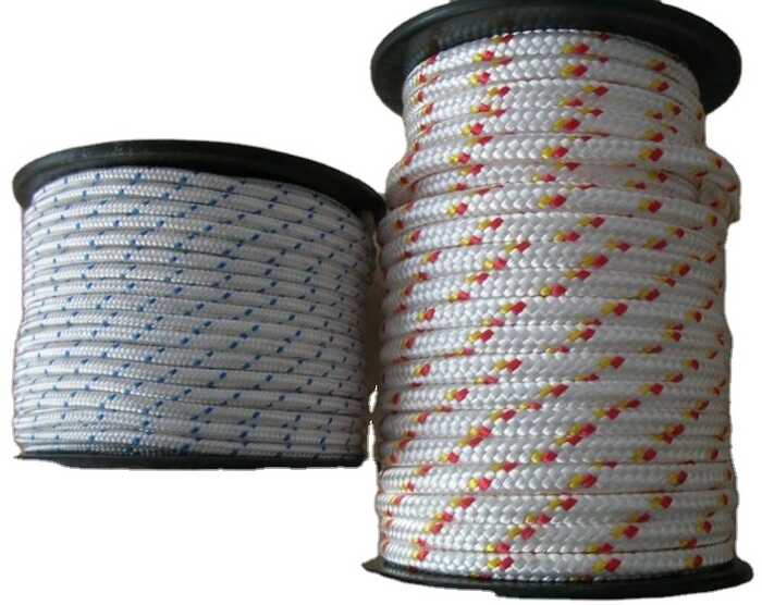 Ang Kulay Na 8 Mm Na Lubid Na Umakyat Ng Bato Na May Kaisipan Na Nylon ...