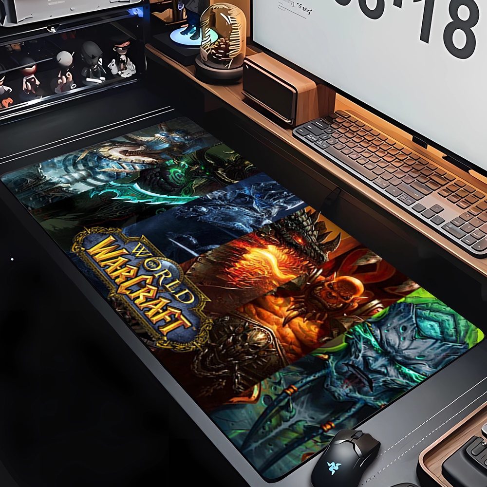 Natural Horde Alliance Mouse Pad Rubber Large Computer Desk Keyboard ...