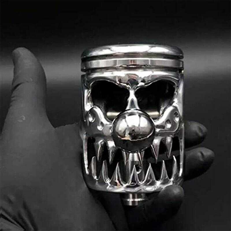 Skull Shifter Shift Knob Shift Knob Made From Motorcycle Piston ...