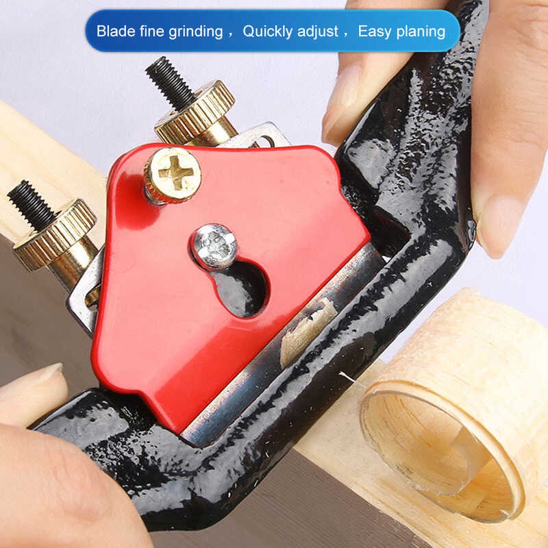 9Inch Tool Woodworking Mini Wood Trimming Plane Hand Planer Push Cast ...