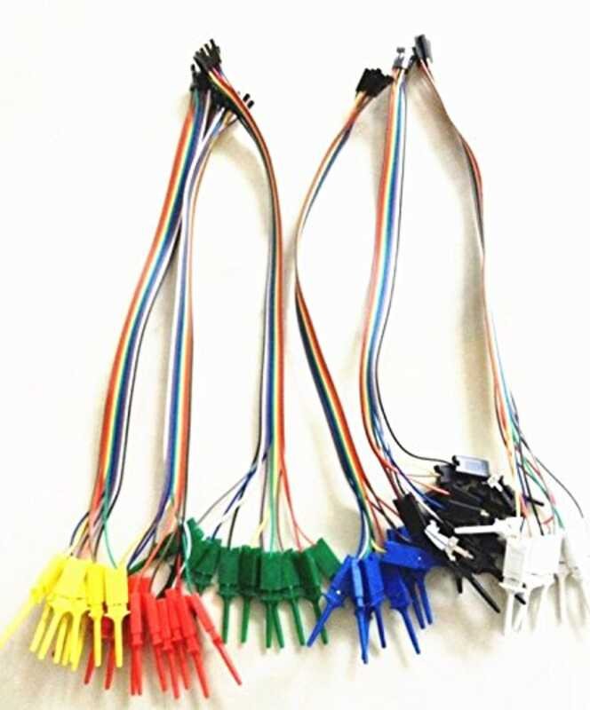 DuPont Wire to Wire Test Hook Logic Analyzer Test Hooks 10 per set ...