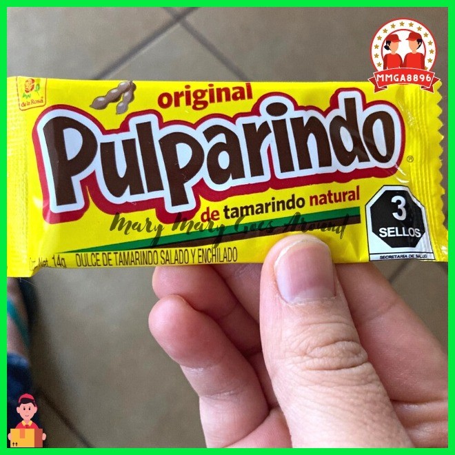 ♠ PULPARINDO TAMARIND CANDY BAR ORIGINAL [ De La Rosa ] Mexican Candy ...