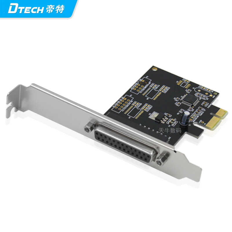 Parallel Pcie Port Card 25 Pin Printer Interface Adapter Card LPT ...