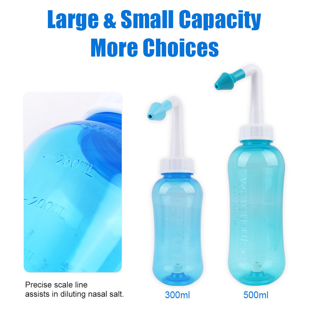 Salorie Nasal Wash Neti Pot Sinus Wash Cleaner For Adult Kids Sinus ...