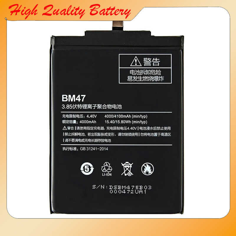 Xiaomi Redmi 3 3S 3X 4X BM47 Battery 4100mAh | Shopee Philippines