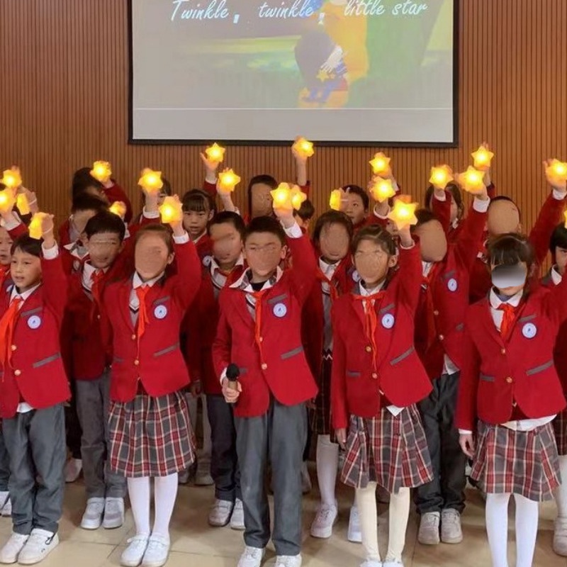 Handheld Stage Pentagon Star Lamp / Dance Performance Bracelet Light ...