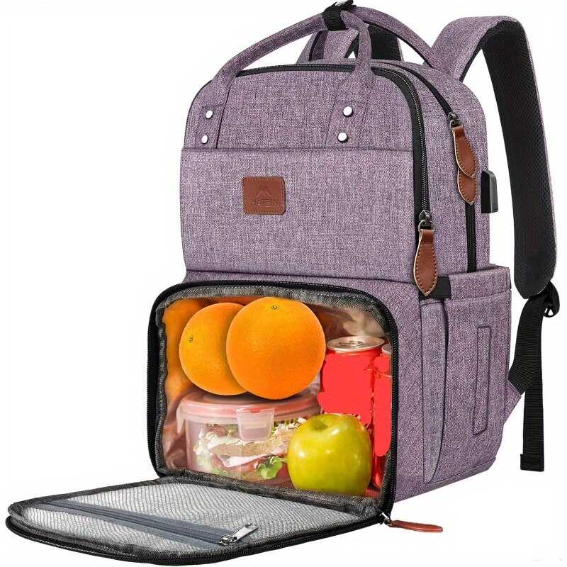 MATEIN Laptop Lunch Box, Isolated Women Backpack Gamit Ang Cooler ...