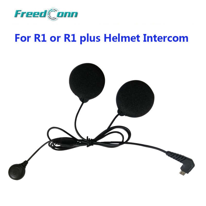 Soft Earpiece Microphone Mic For FreedConn R1/R1plus Motorcycle Helmet ...