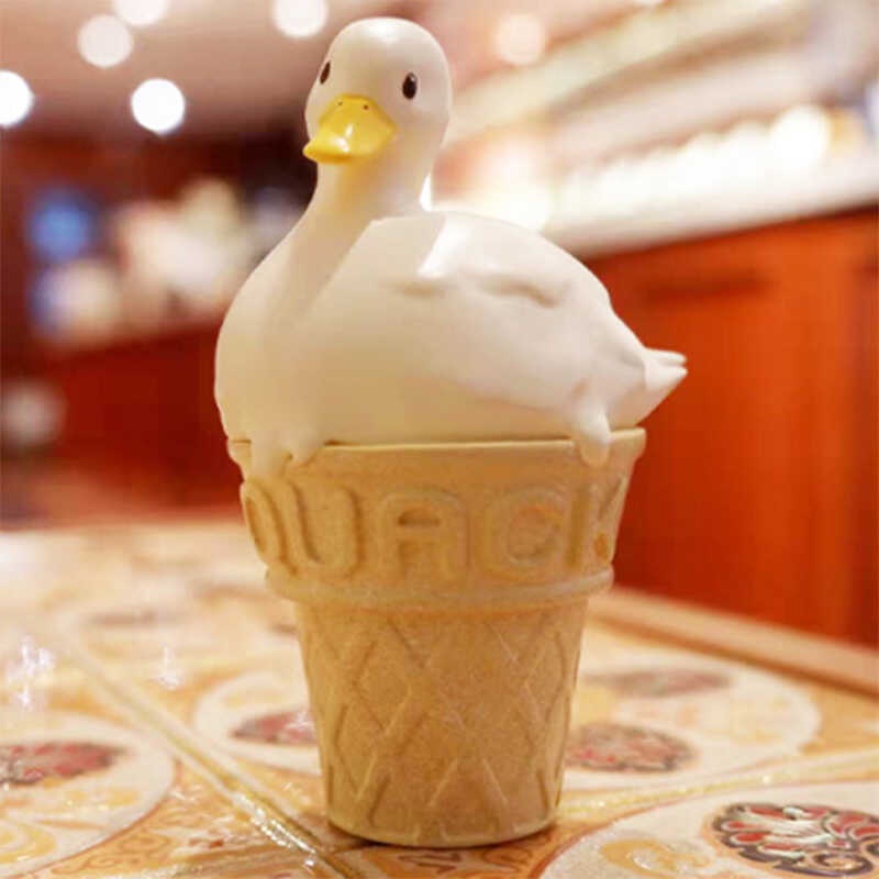 Duck Duck Ice Cream Series Blind Box Toys Net Red Duck Surprise Anime ...