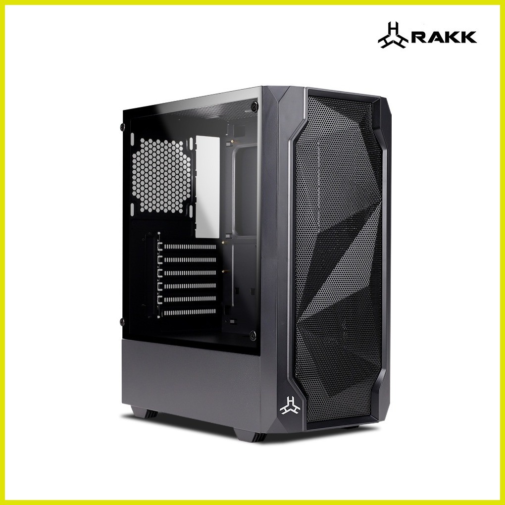 ♂ RAKK DULUS Gaming PC Case Black / RAKK DULUS PC Case | MARIS PRO ...