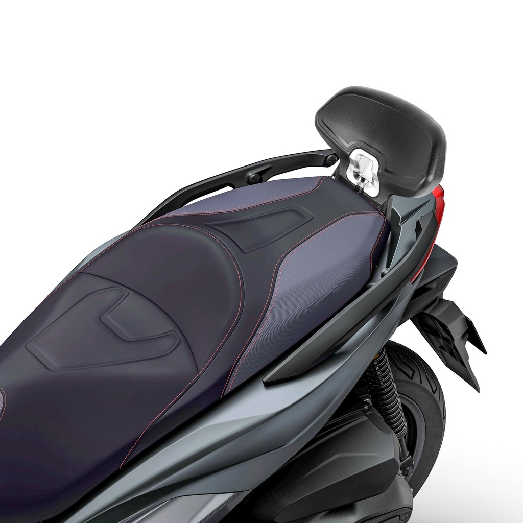 LJBKOALL Forza 350 Motorcycle Luggage Rack Bar Rear Passenger Backrest ...