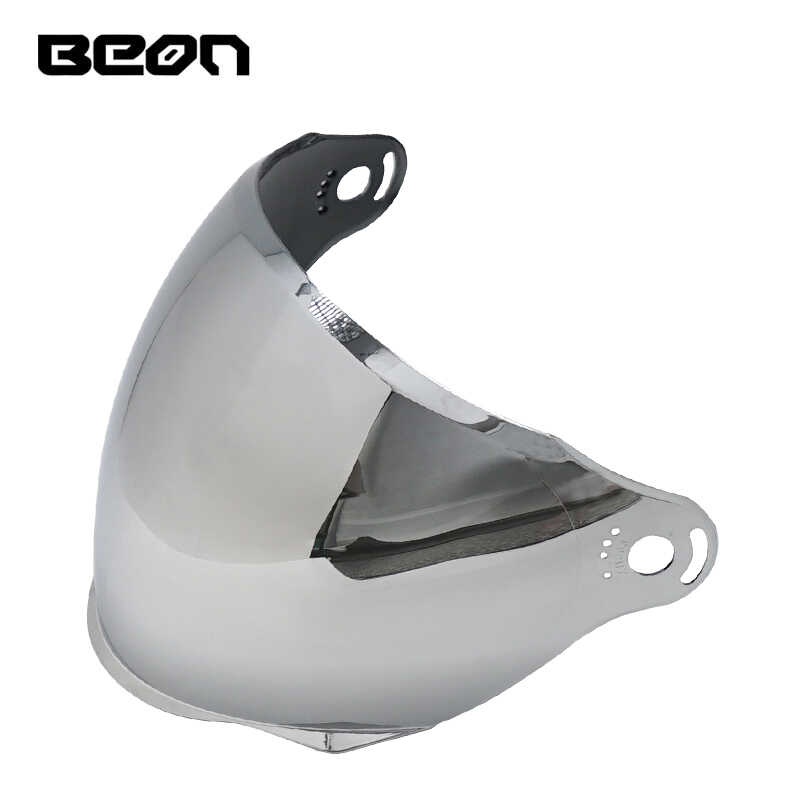 BEON Motorcycle Riding Helmet Half Helmet B112 Extended Lenses Colorful ...
