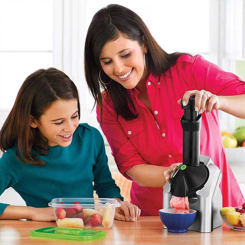 Frozen Fruits Ice Cream Yogurt Dessert Maker, home electric small ...
