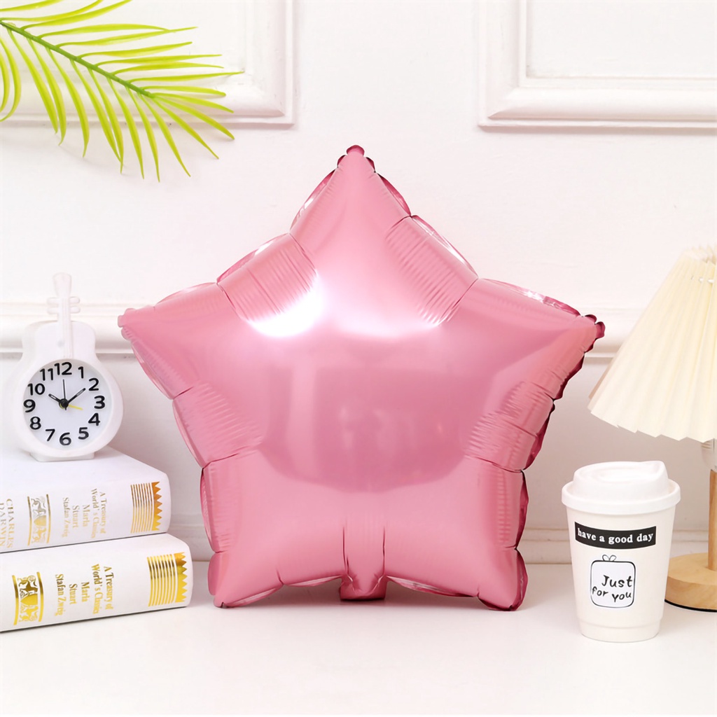 Star Foil Balloon 18inches Pink Star Balloons Party Decoration Mylar ...