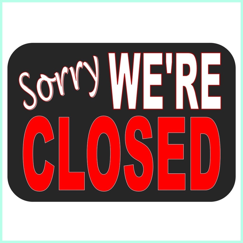 YES WERE OPEN+SORRY WERE CLOSED BACK TO BACK SIGNAGE LAMINATED | Shopee ...