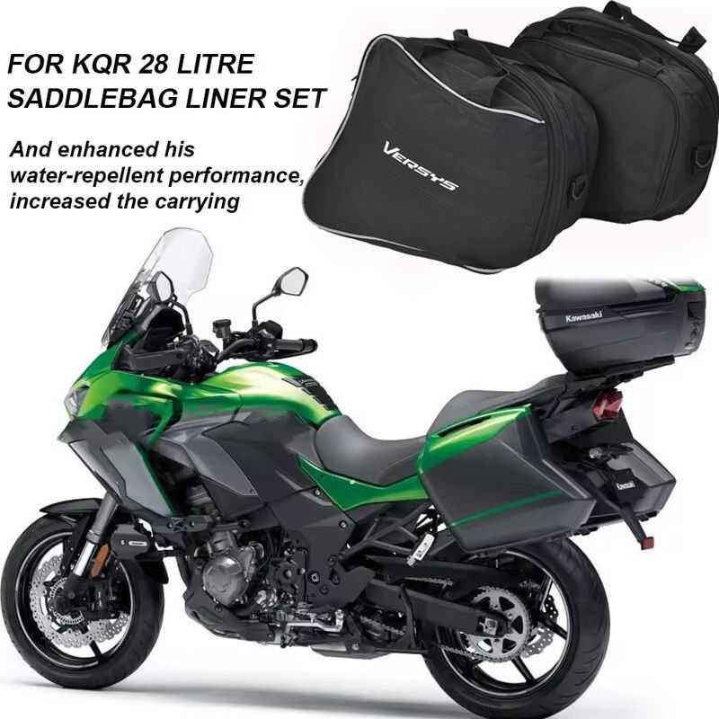 Kawasaki For Versys 1000 650 2015-2021 For KQR 28L Hard Saddlebag Er ...