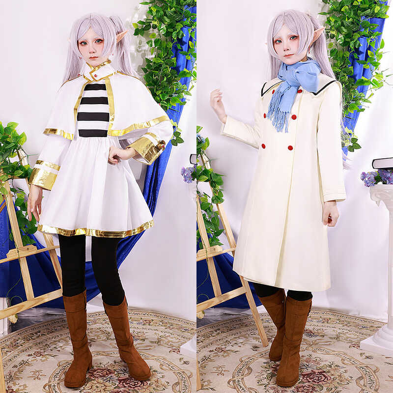 Lilian Funeral cosplay costume, Simmel elf ear magic, game anime ...