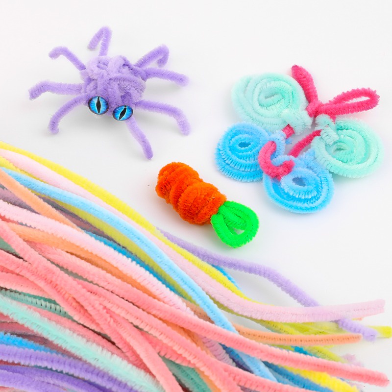 10/100Pcs Filpa Root twisted rod / DIY Handmade Twisting Stick Plush ...