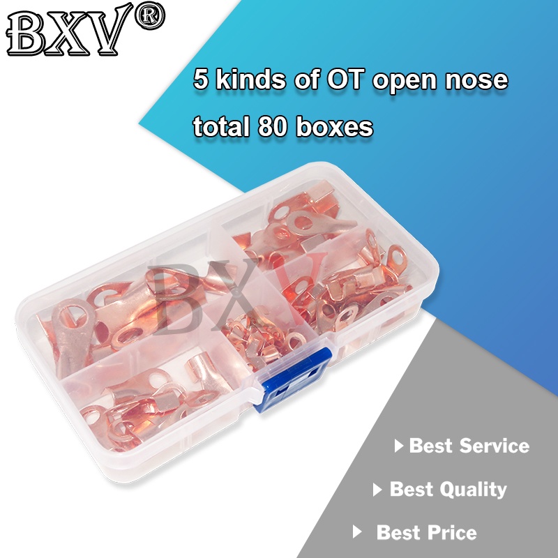 80PCS OT-3A OT-10A OT-20A OT-40A OT-60A Cable Connector Copper Battery ...