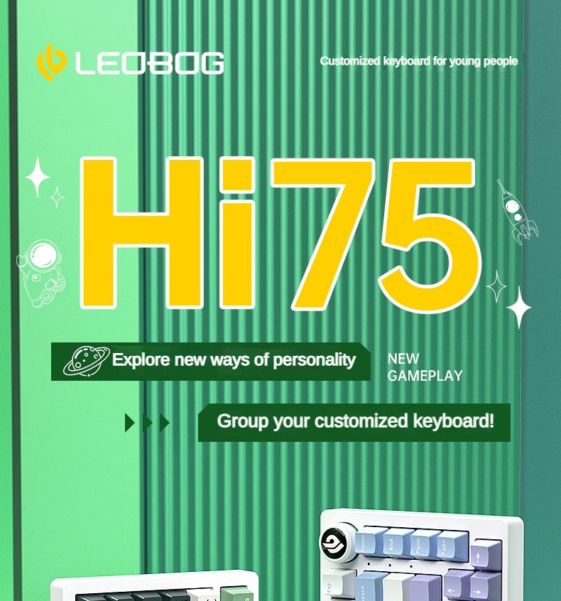Ready stock!2025 New! LEOBOG Hi75 Hi75C CNC Aluminum Mechanical ...