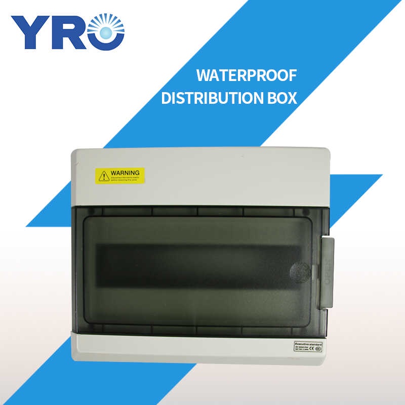 12 Ways Din Rail Outdoor Waterproof Electrical Distribution Box Breaker ...