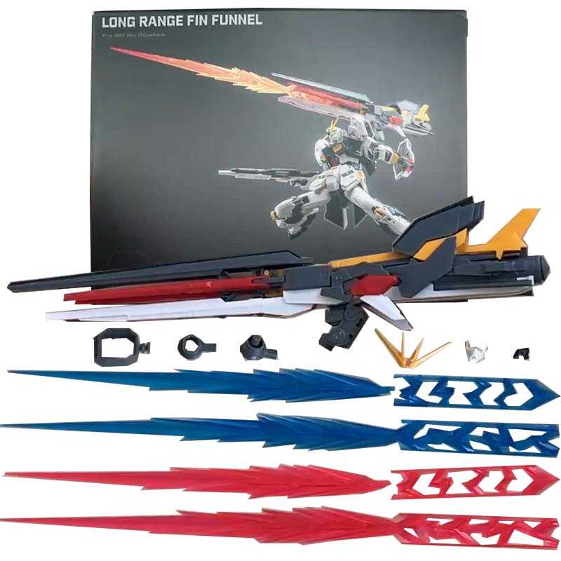 WD Am Model Kits Anime Figures RG EG 1/144 / Nu Long Range Fin Funnel ...