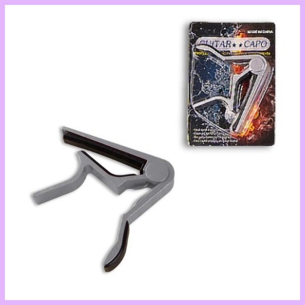 Silver Aluminium Alloy Metal Quick Change Clamp Guitar Capo B-5 for All ...