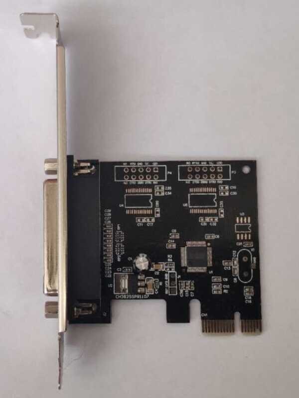 PCI-E PCIe multi-purpose LPT Parallel Port Printer Tax Control Machine ...