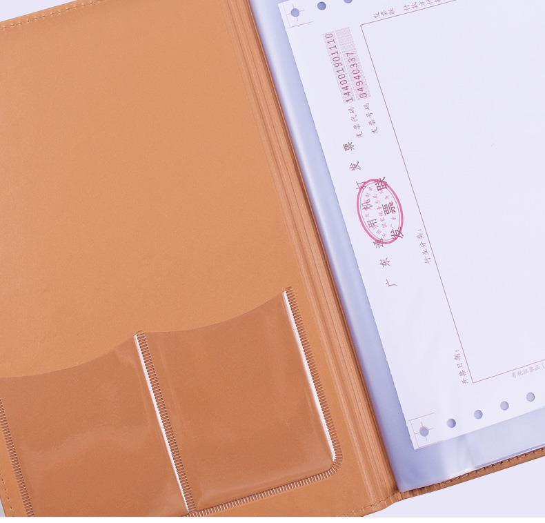 Business travel artifact invoice holder VAT invoice receipt check ...