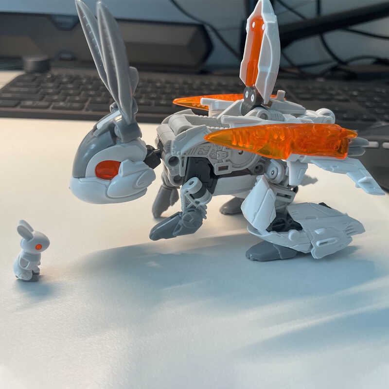 Beastdrive Space Springer, Deformation Robot, Converting In Rabbit And ...