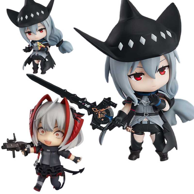 10Cm Ver.Q Arknights W Anime Game Figure Arknights #1375 Ch'en #1895 ...