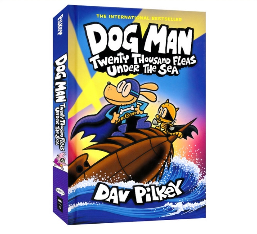 milu 11 Dog Man Twenty Thousand Fleas Under the Sea Full Color ...