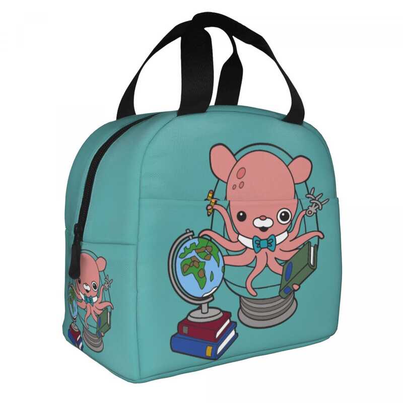 Ang Octonauts Insulated Lunch Bag Large Cartoon Anime Professor Inkling ...