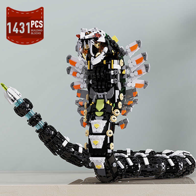 MOC Horizon Zero Dawned Slitherfang Cervus Hina Brick Popular Game ...