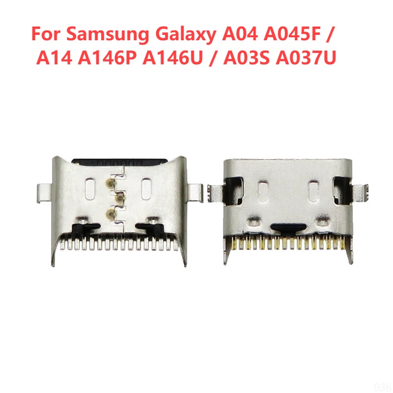 5-50PCS Charging Pin Dock Connector For Samsung Galaxy A04 A045F / A14 ...