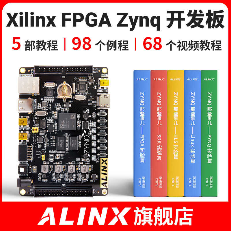 Black Gold AX FPGA Development Board ZYNQ XC7Z AX7010/7020 PYNQ Artificial Intelligence Python ...