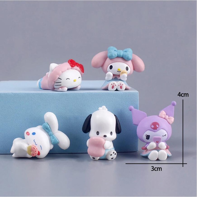 New Sanrio Figure Anime Hello Kitty Cinnamoroll My Melody Kuromi