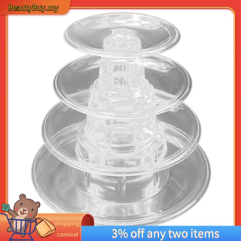 Macarons Display Tower 4-Layer Cupcake Stand Food Display Stand Cake ...