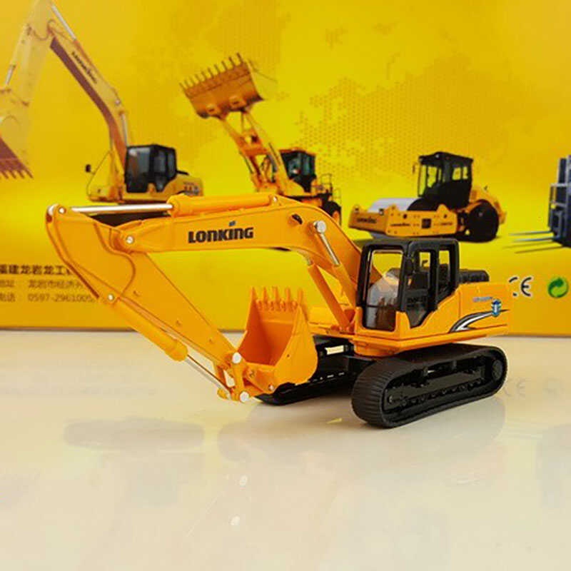 Lonking Cdm6225h Excavator Die-Casting 1:64 Scale Simulation Alloy Engineering Vehicle Model ...