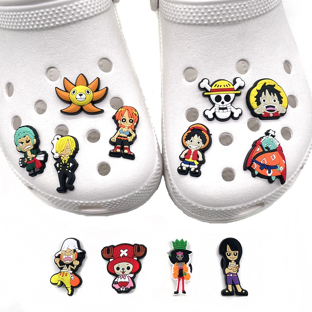 15-pack Anime shoe pins for Crocs | Shopee Philippines
