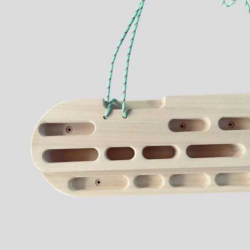 Climbing Fingerboard Wooden Hang Board Wall Hanging Portable Climbing ...