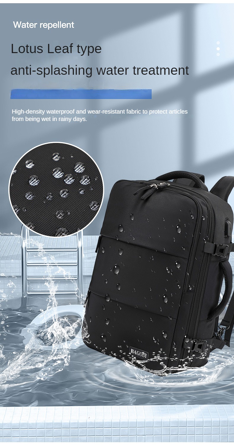 COD 40L Travel bagpack expandable waterproof carry on backpack laptop ...