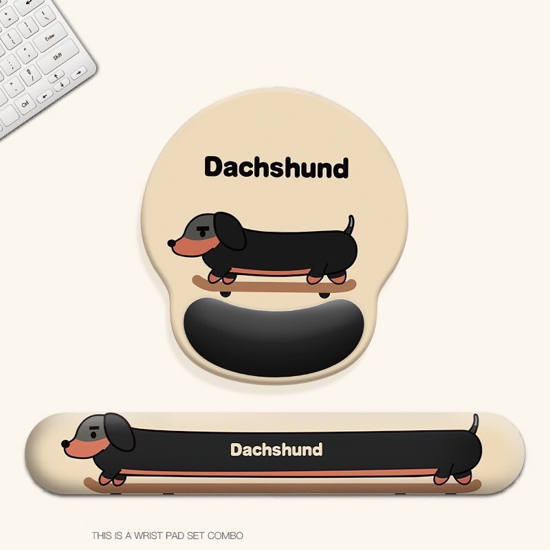 Dachshund Dog Wrist Guard Mouse Pad Thickened Non Slip High Appearance ...